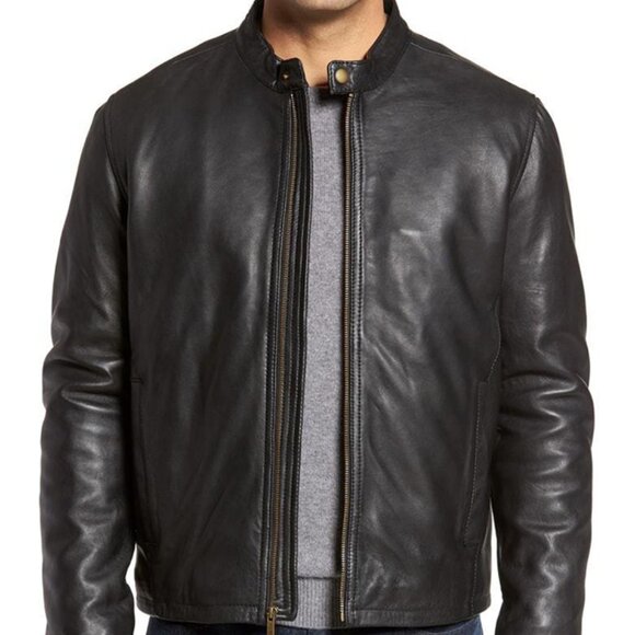 Inland Leather | Jackets & Coats | Killian Mens Sheep Leather Jacket ...